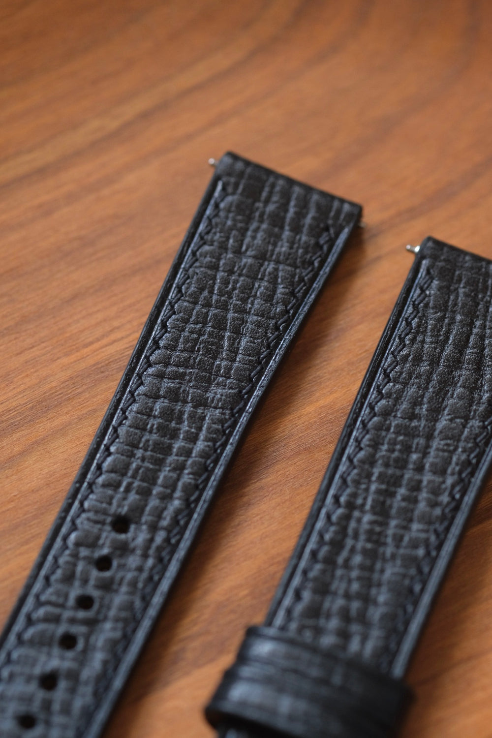 Black Palmer Leather Strap