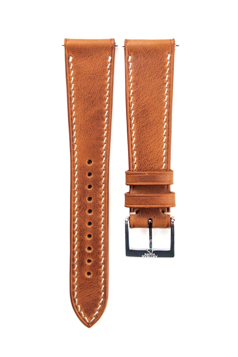 Natural Italian Waxy Leather Strap