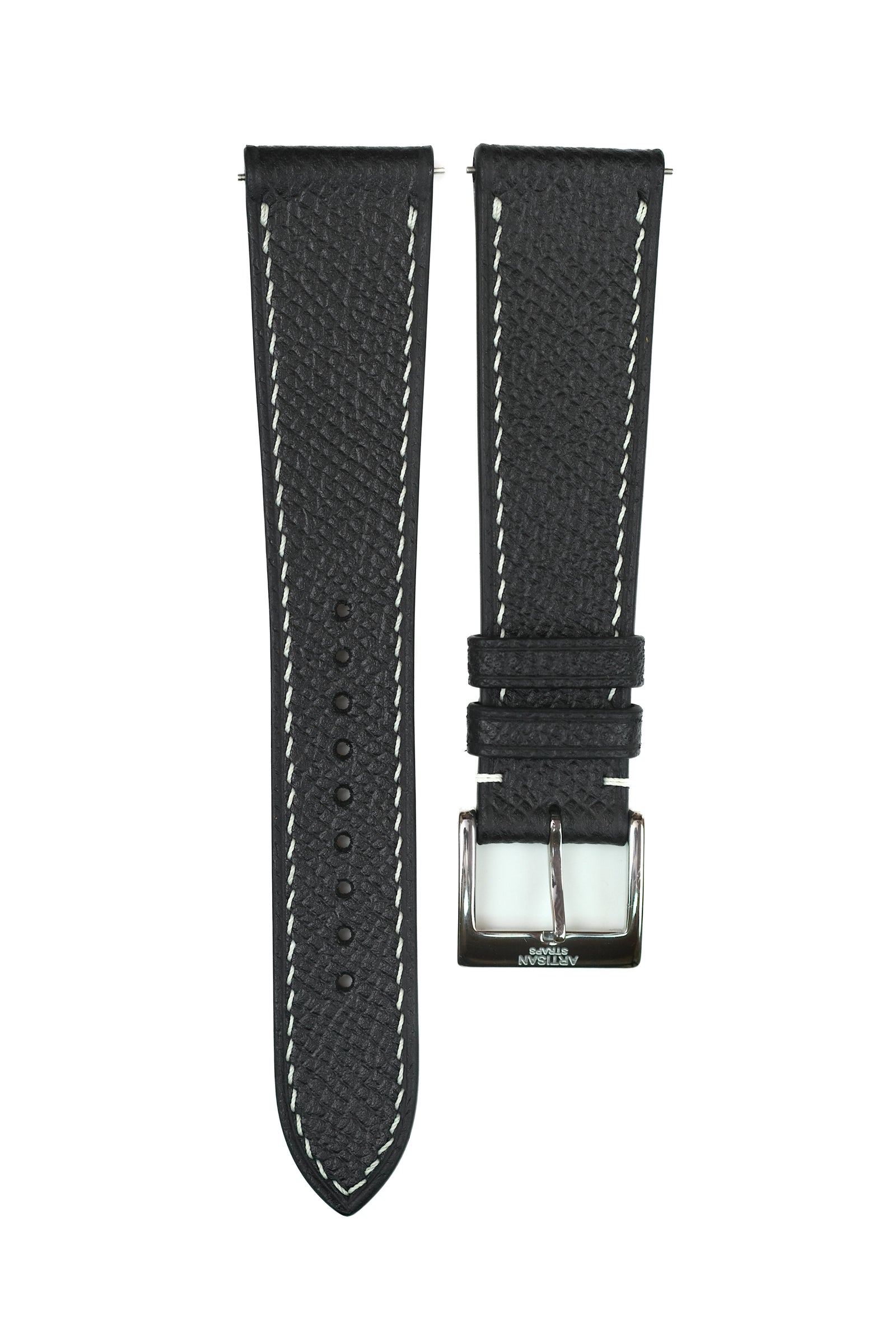 Black Epsom Leather Strap