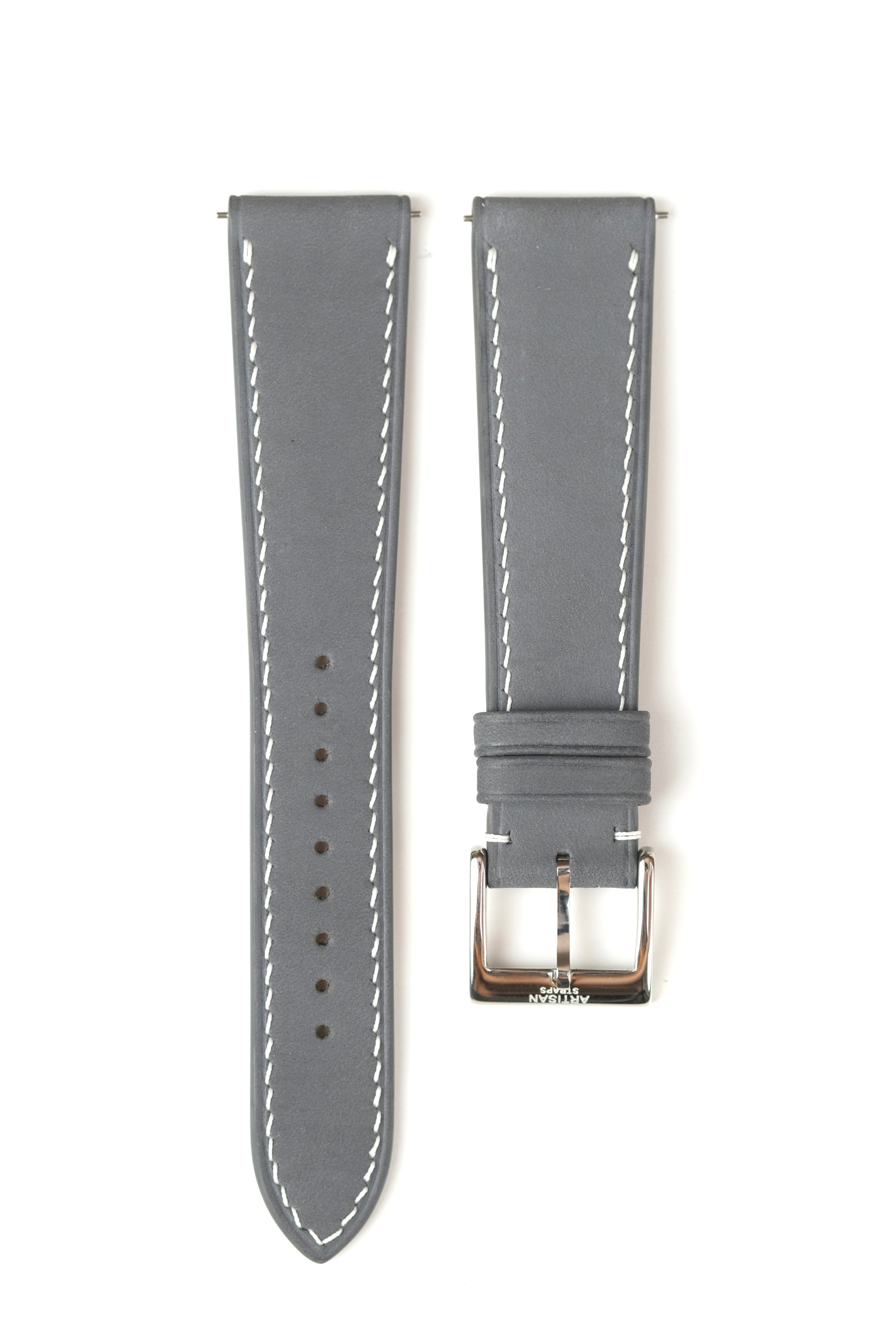 Grey Nubuck Leather Strap